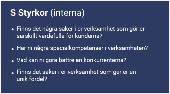 SWOT Analys: Styrkor, Svagheter, Möjligheter & Hot (2023)