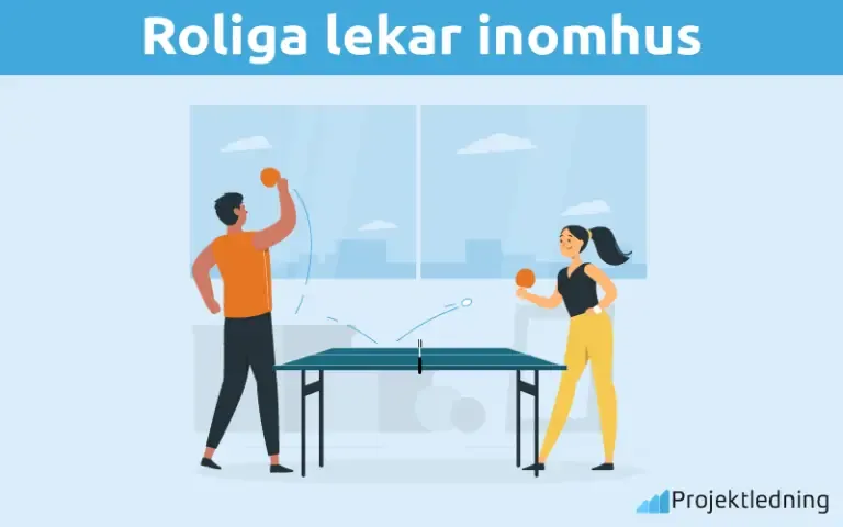Roliga Lekar Inomhus: 13 st Otroligt Roliga Lekar